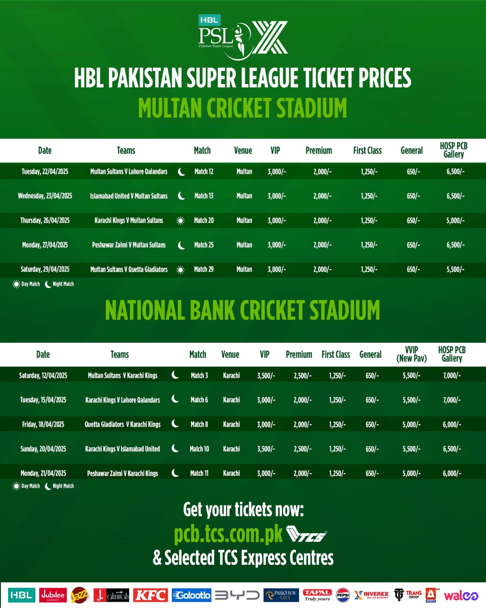 HBL PSL 2025 Tickets: Book Now, Prices & Venues | Best Official Guide ...